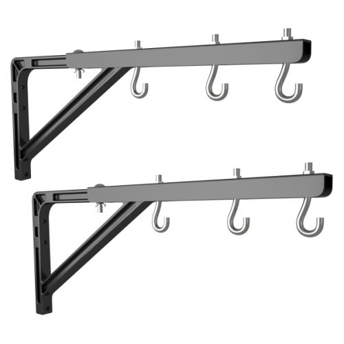 23-inch Wall Bracket for Multiple Retractable Photo Backdrops - Badgeplus