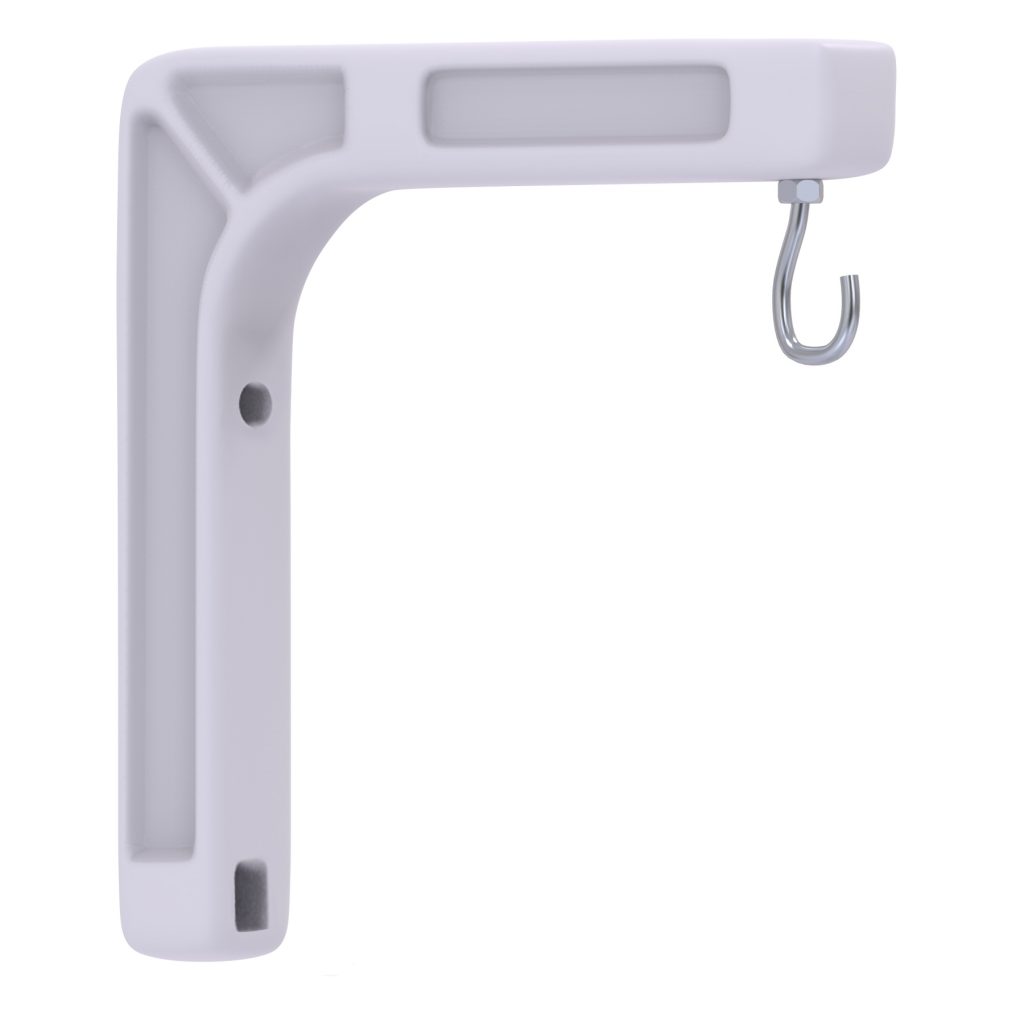 #6 WALL BRACKET for Retractable Photo Backdrop - Badgeplus
